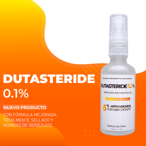 Dutasteride tópico 0.1% en México