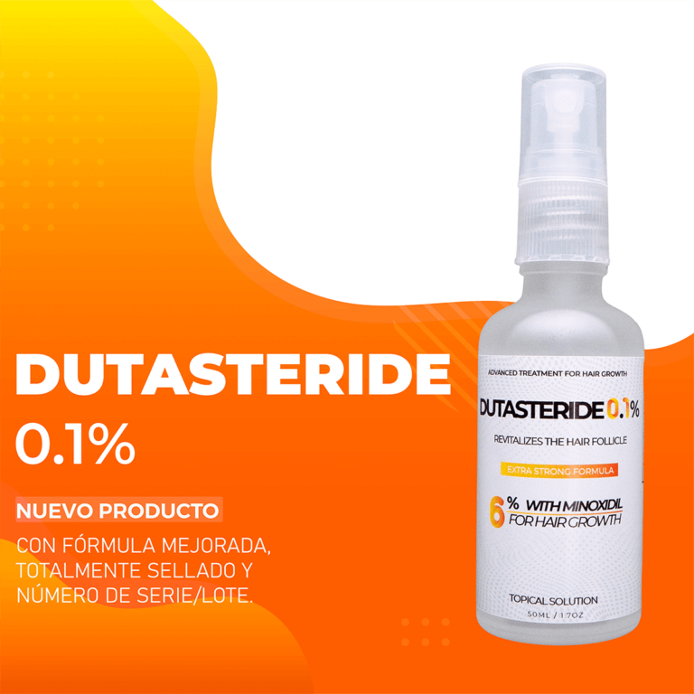 Dutasteride tópico 0.1% en México