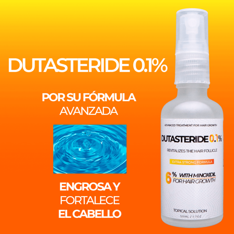 Dutasteride tópico 0.1% en México