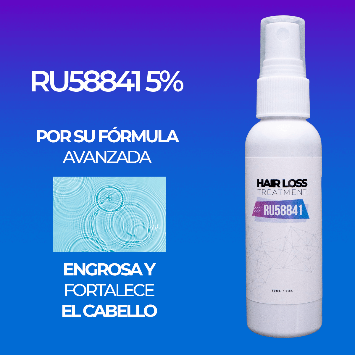 RU58841 5% en México