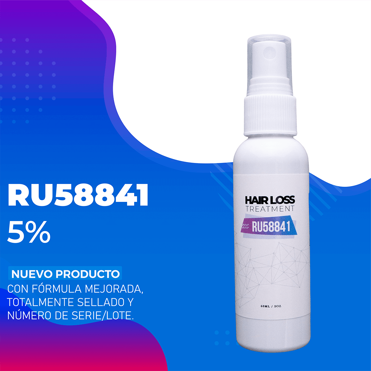 RU58841 5% en México